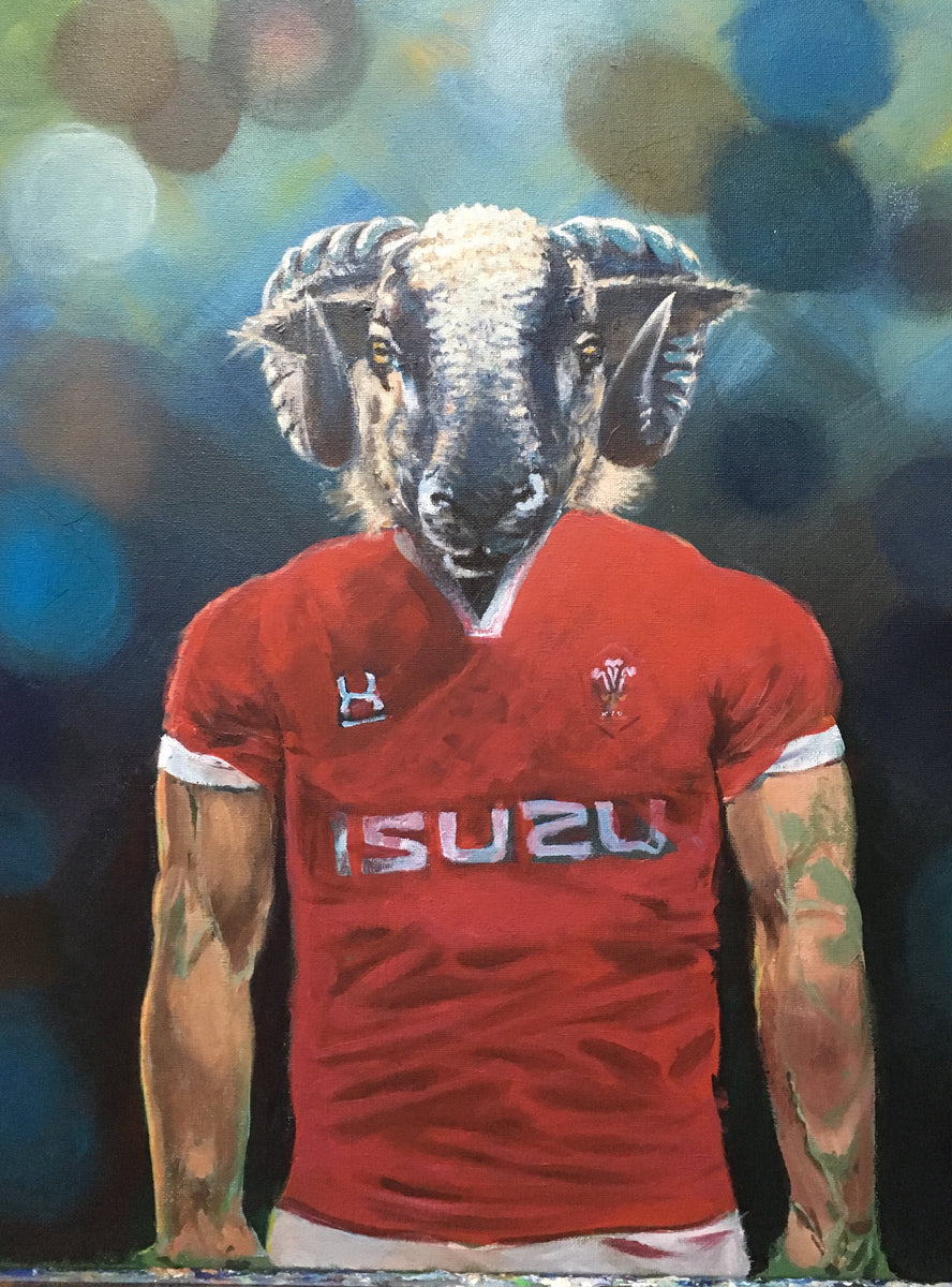 Rugby Wales – Kevin Williams Art