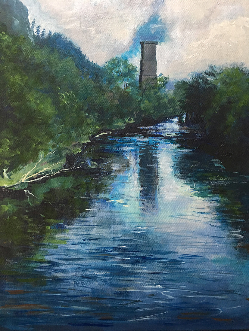 A witness to the past - Oil on canvas – Kevin Williams Art