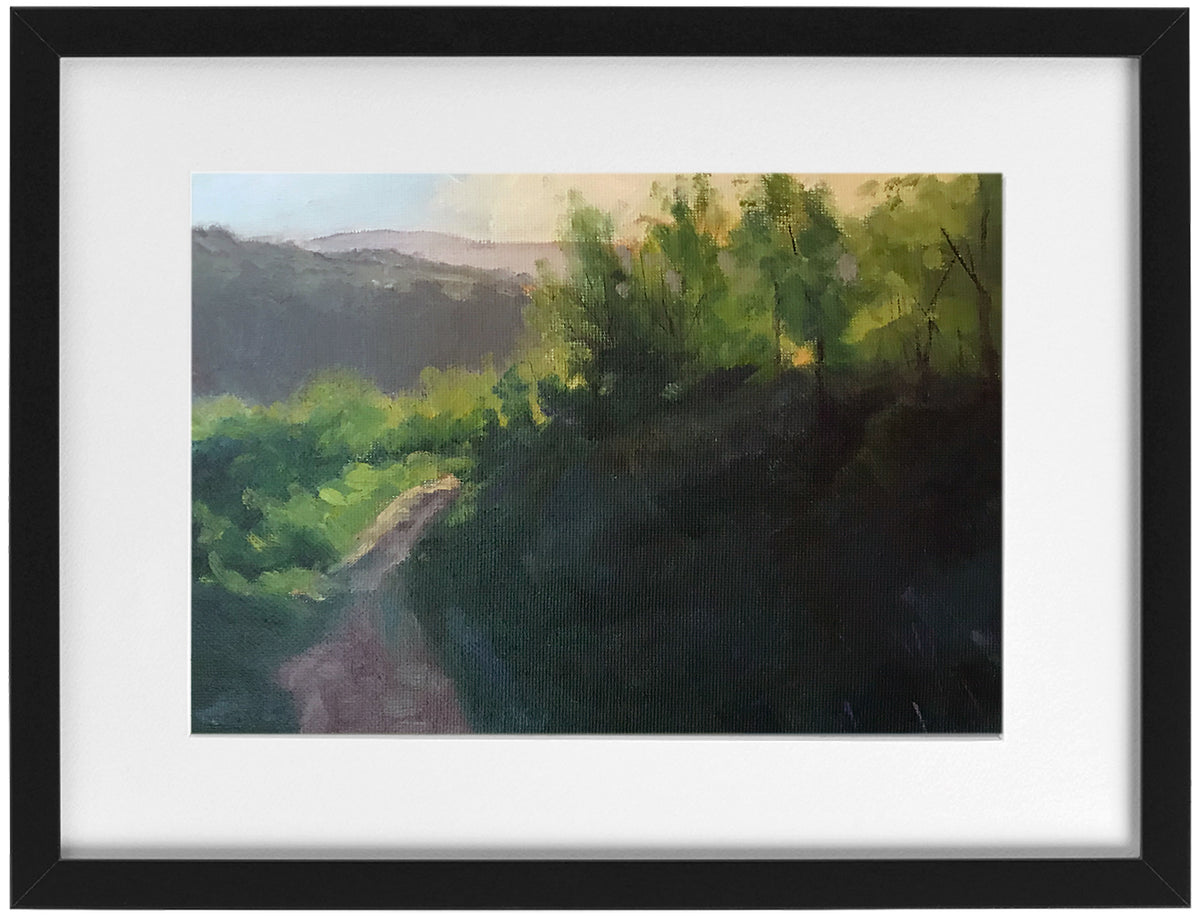 Framed print - Turning a corner – Kevin Williams Art