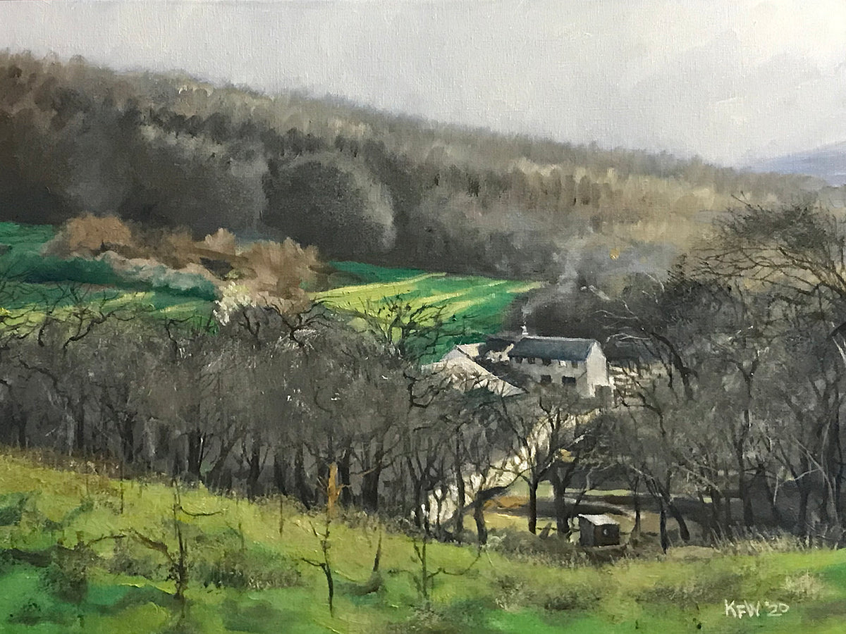 Ty Rhiw Farm – Kevin Williams Art